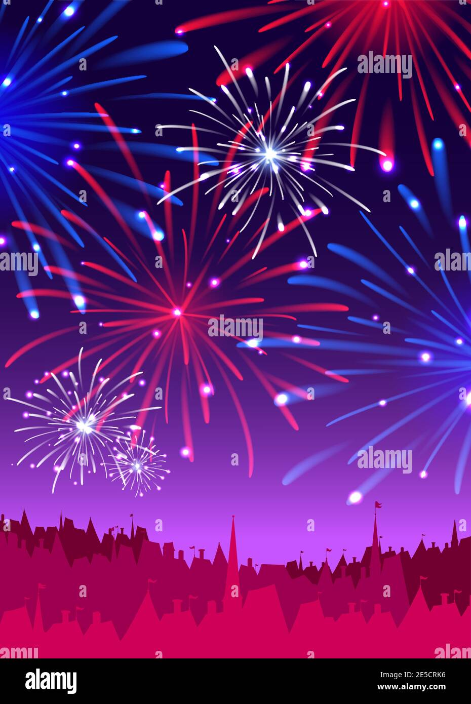Firework history Stock Vector Images - Alamy