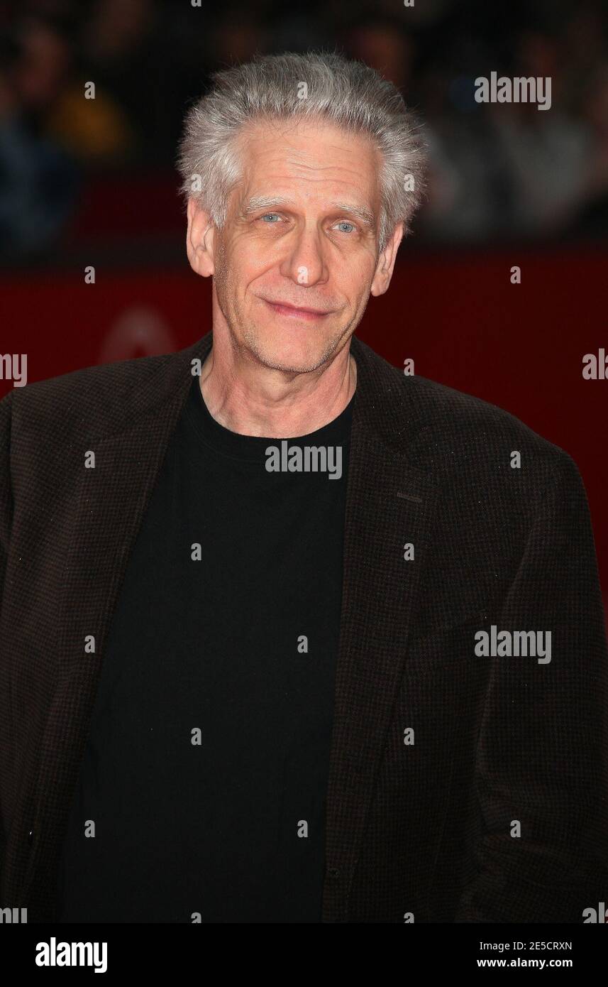 Director David Cronenberg attends the Red Carpet during the 3rd Rome ...