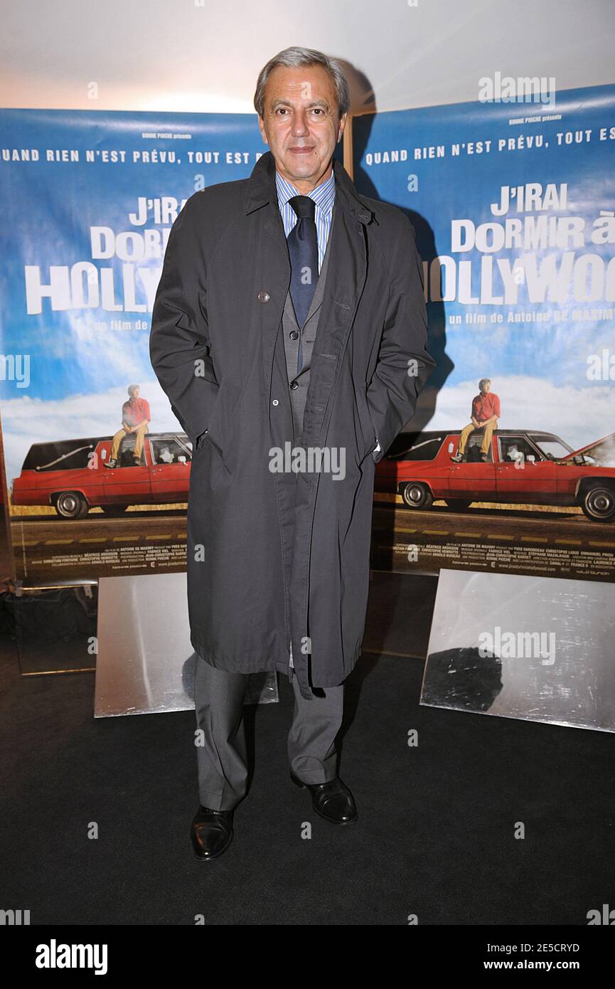 EXCLUSIVE. Daniel Bilalian attends the premiere of ' J' Irai Dormir A ...