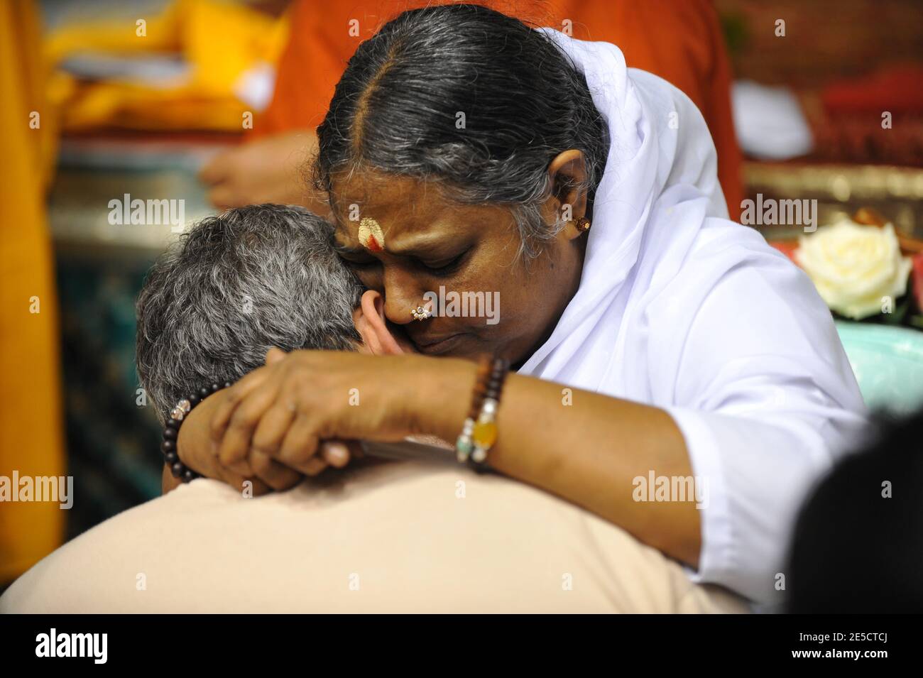 Mata amritanandamayi devi hi-res stock photography and images - Alamy