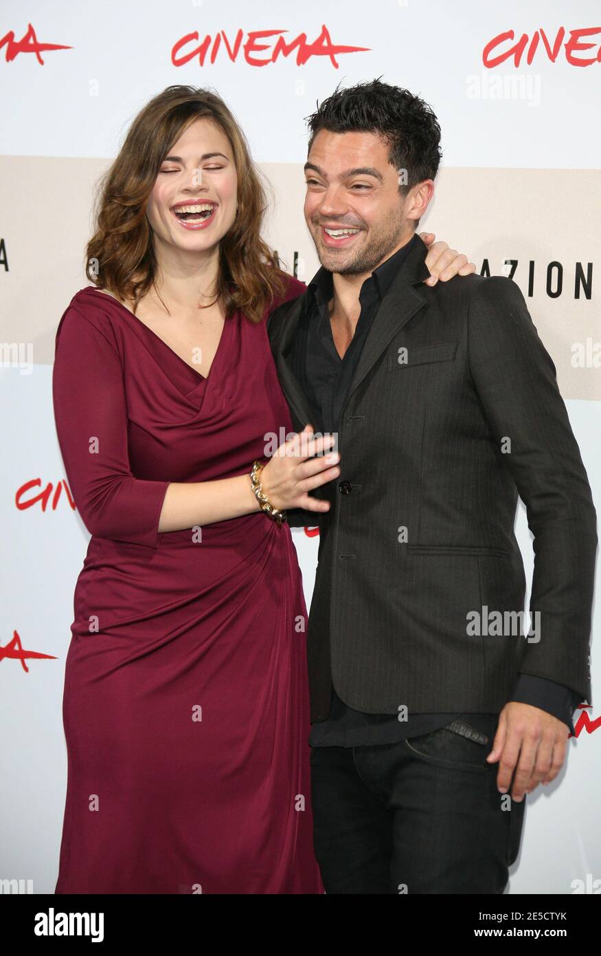 Hayley atwell during a photocall for the film hi-res stock photography ...