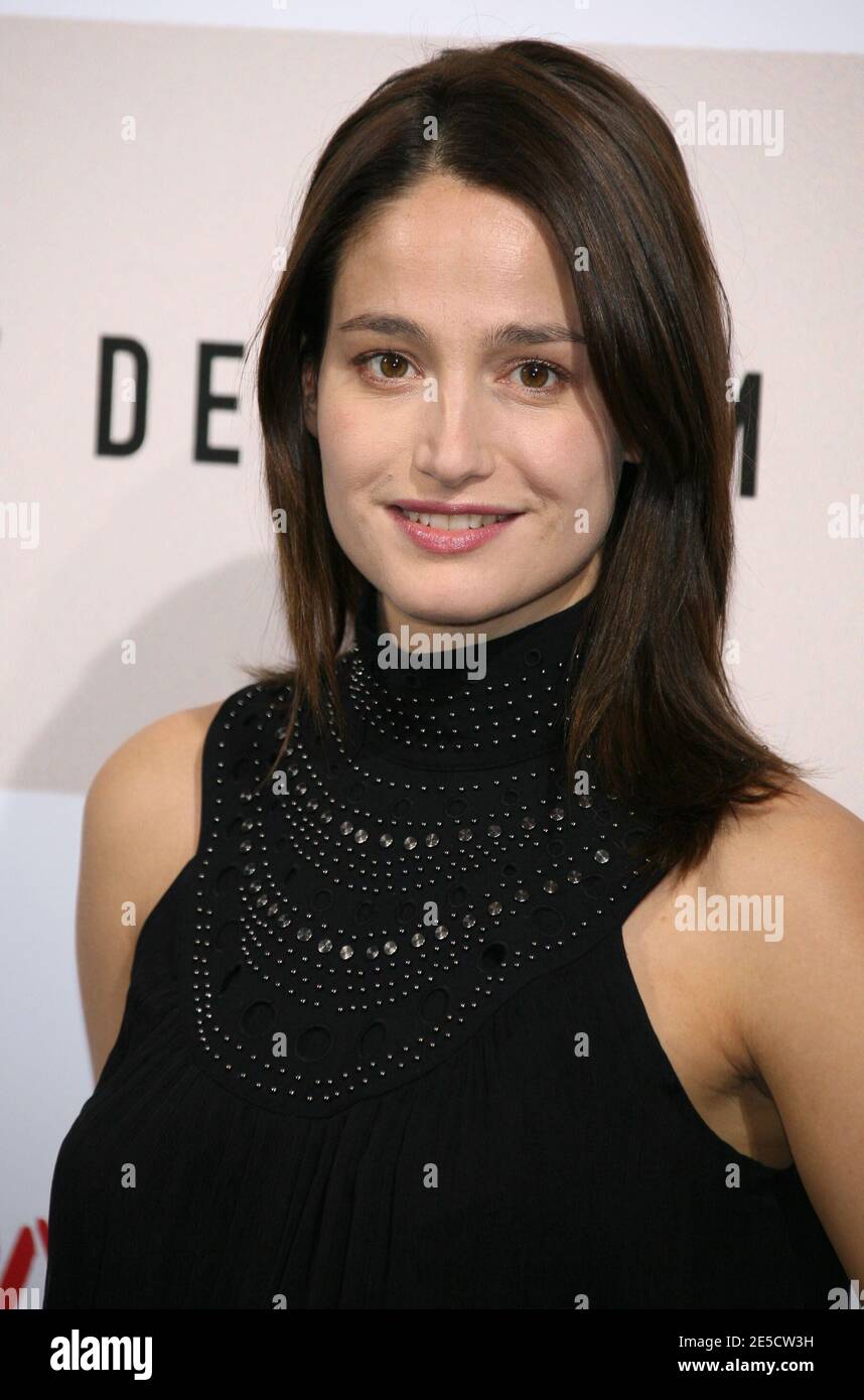 Actress Marie Gillain poses during a photocall of 'Magique' as part of the 3rd 'Rome Film ...