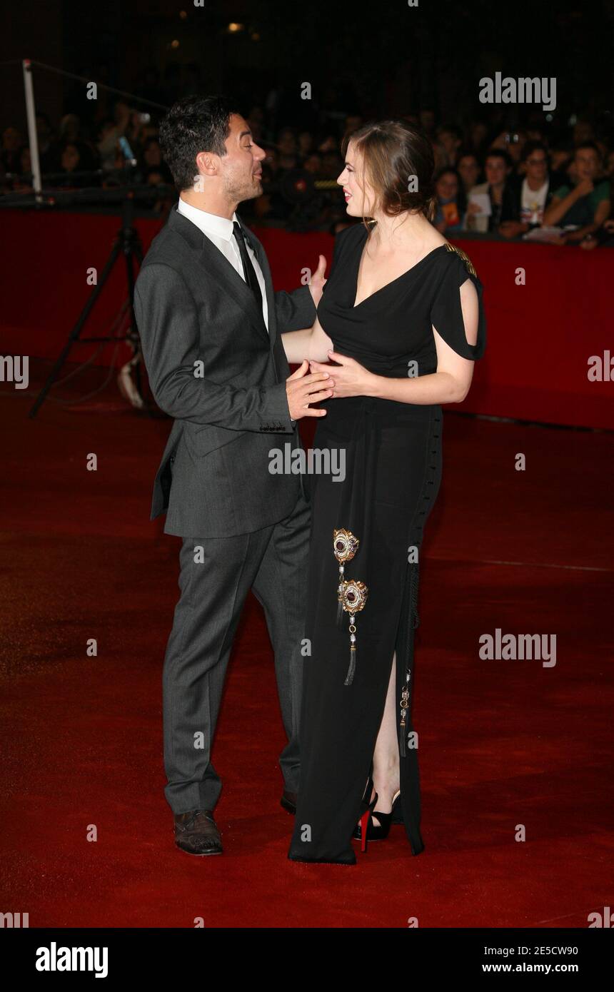 Hayley Atwell and Dominic Cooper arriving on the red carpet for The ...