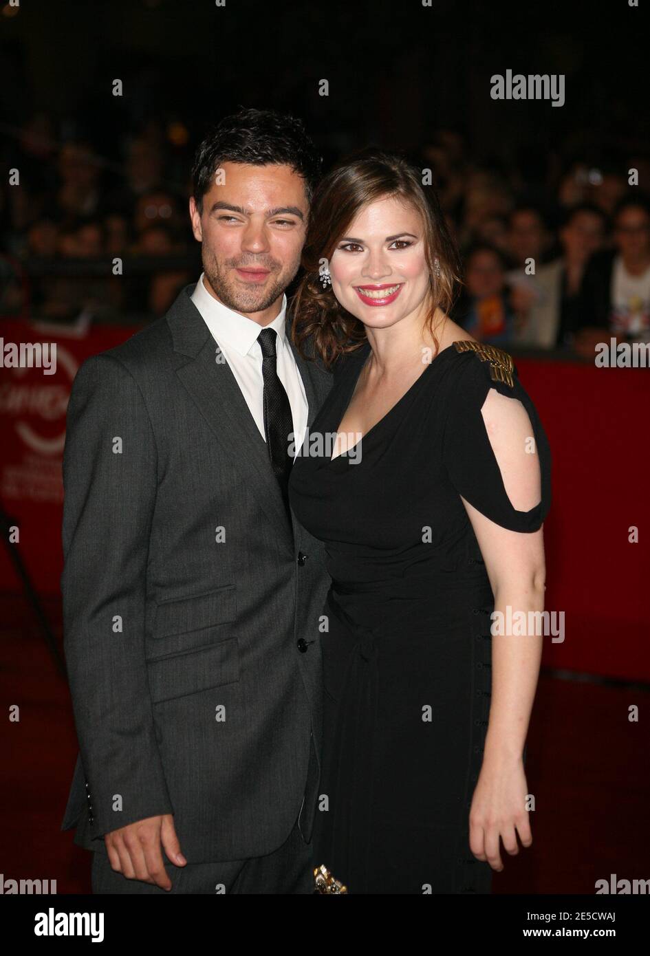 Hayley Atwell and Dominic Cooper arriving on the red carpet for The ...