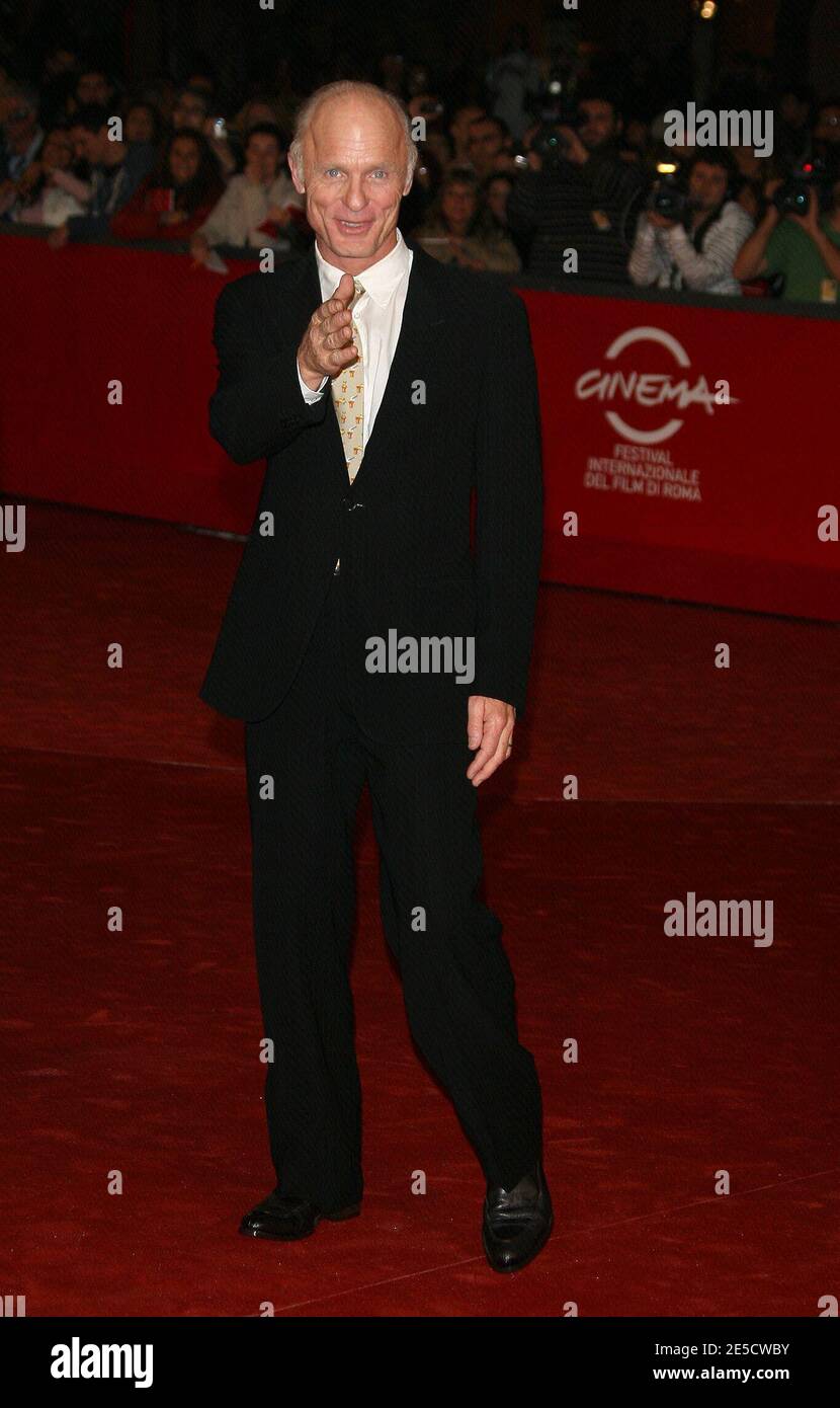 Ed Harris arriving on the red carpet for Appaloosa screening as part of ...