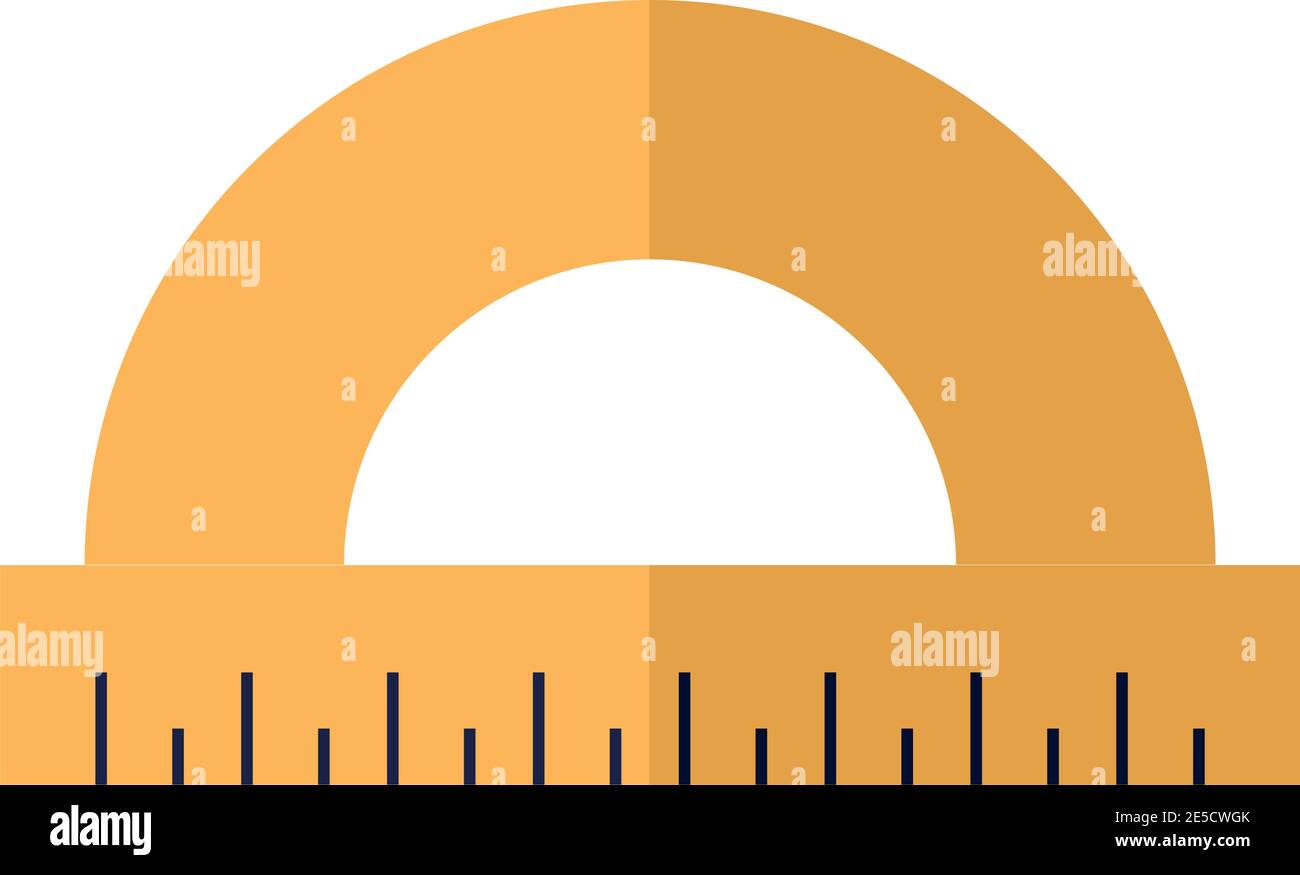Half circle ruler hi-res stock photography and images - Alamy