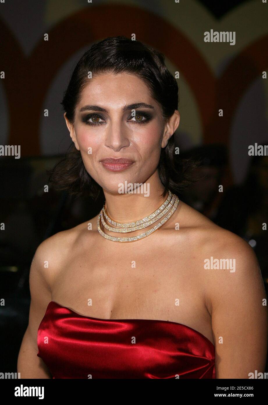 Cast member Caterina Murino arriving for the screening of 'The garden ...