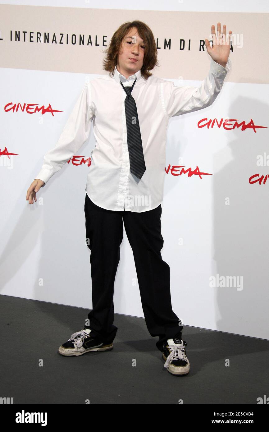 Cast member Jacob Switzer poses at a photocall for his film 'Only ...