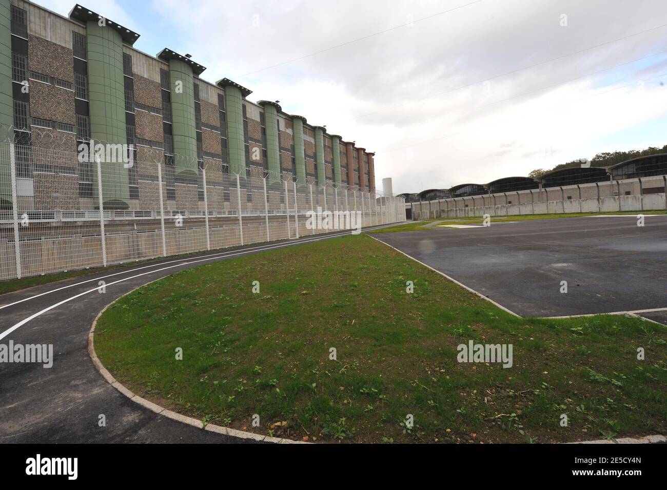 Illustration of Fleury-Merogis prison near Paris, France on October 27 ...