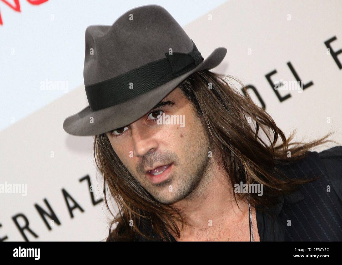 US Actor Colin Farrell poses during the photocall of 'Pride and Glory ...