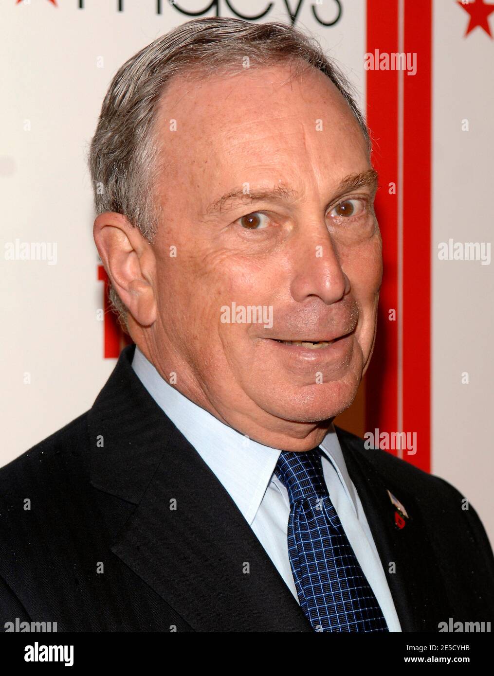 New York City Mayor Michael Bloomberg poses at Macy's 150th Birthday ...