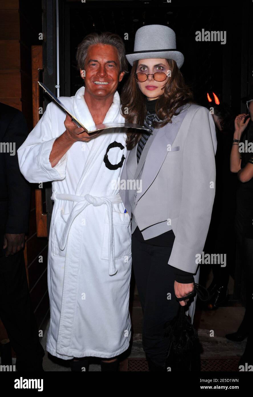 Actor Kyle McLaughlin and wife Desiree Gruber attending the 9th Annual ...