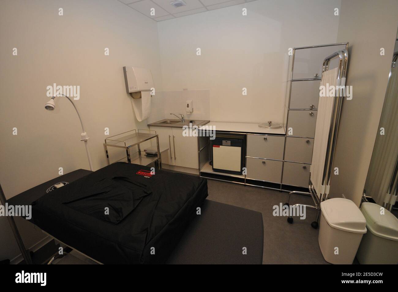 Doctor room at the new Paris Saint-Germain training Center in Saint ...