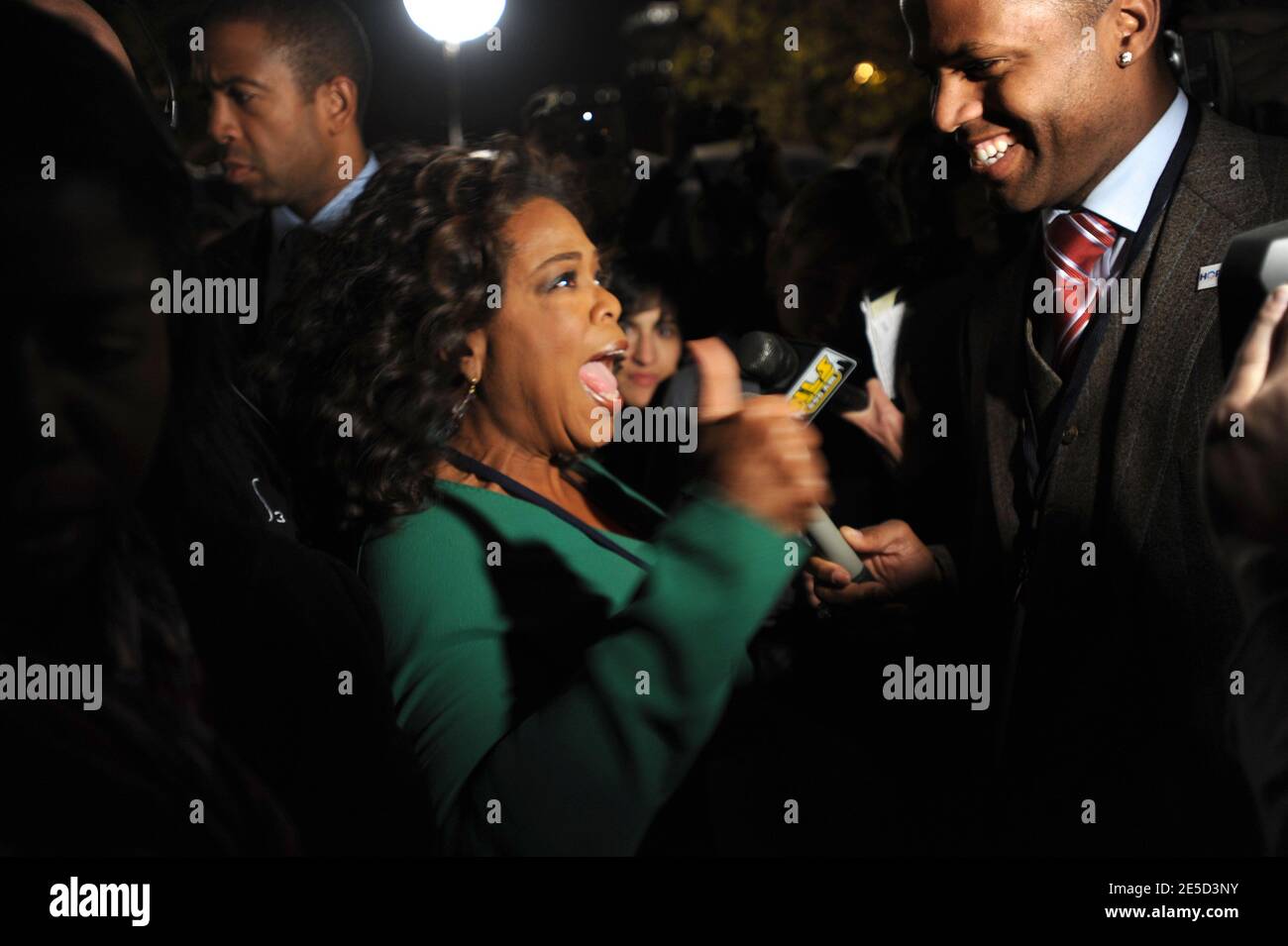 Obama election night 2008 hi-res stock photography and images - Alamy