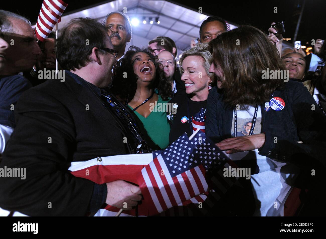 Barack obama election night 2008 hi-res stock photography and images ...