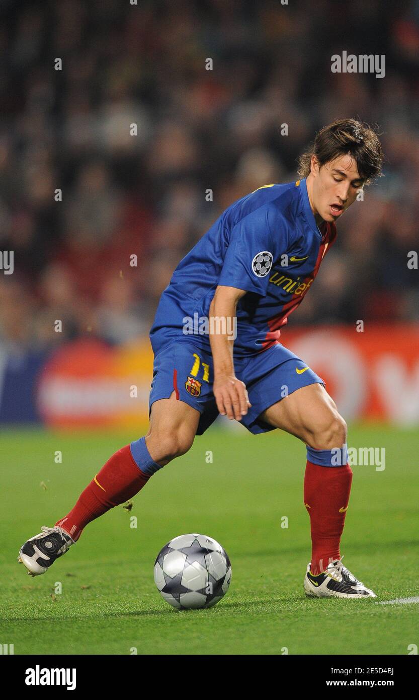 Barcelona's Bojan Krkic during a Champions League Soccer match, FC ...