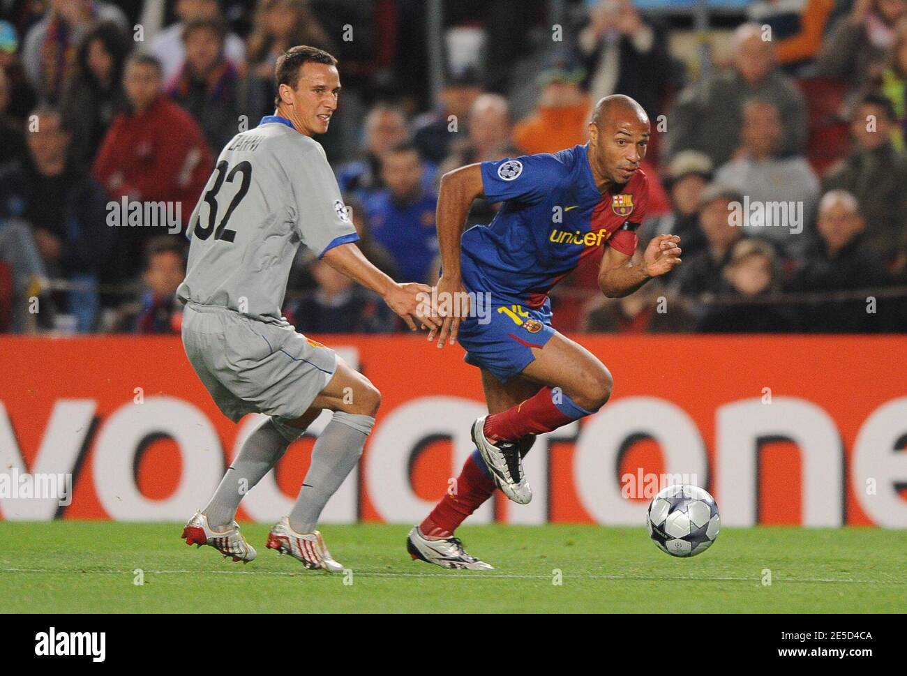 Fc barcelona champions league 2008 hi-res stock photography and images ...