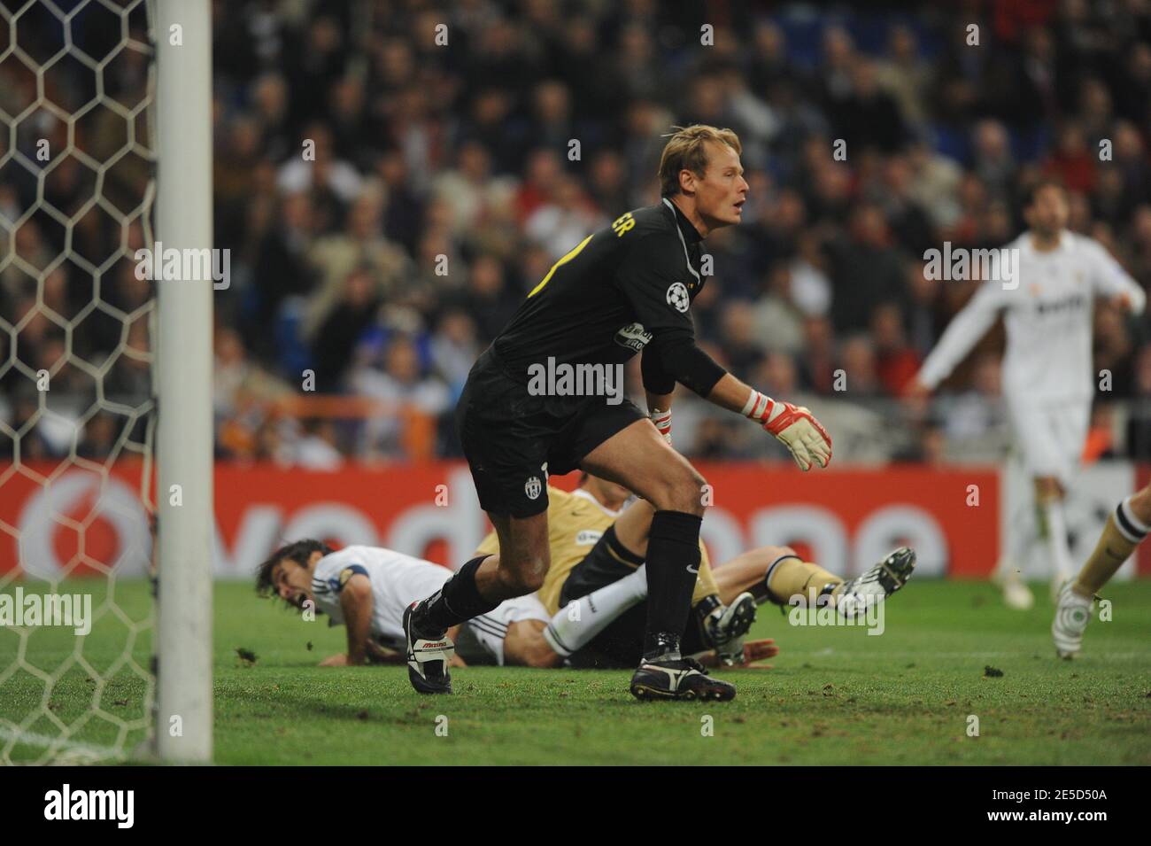 Juventus' goalkeeper Alexander Manninger during the UEFA Champions ...