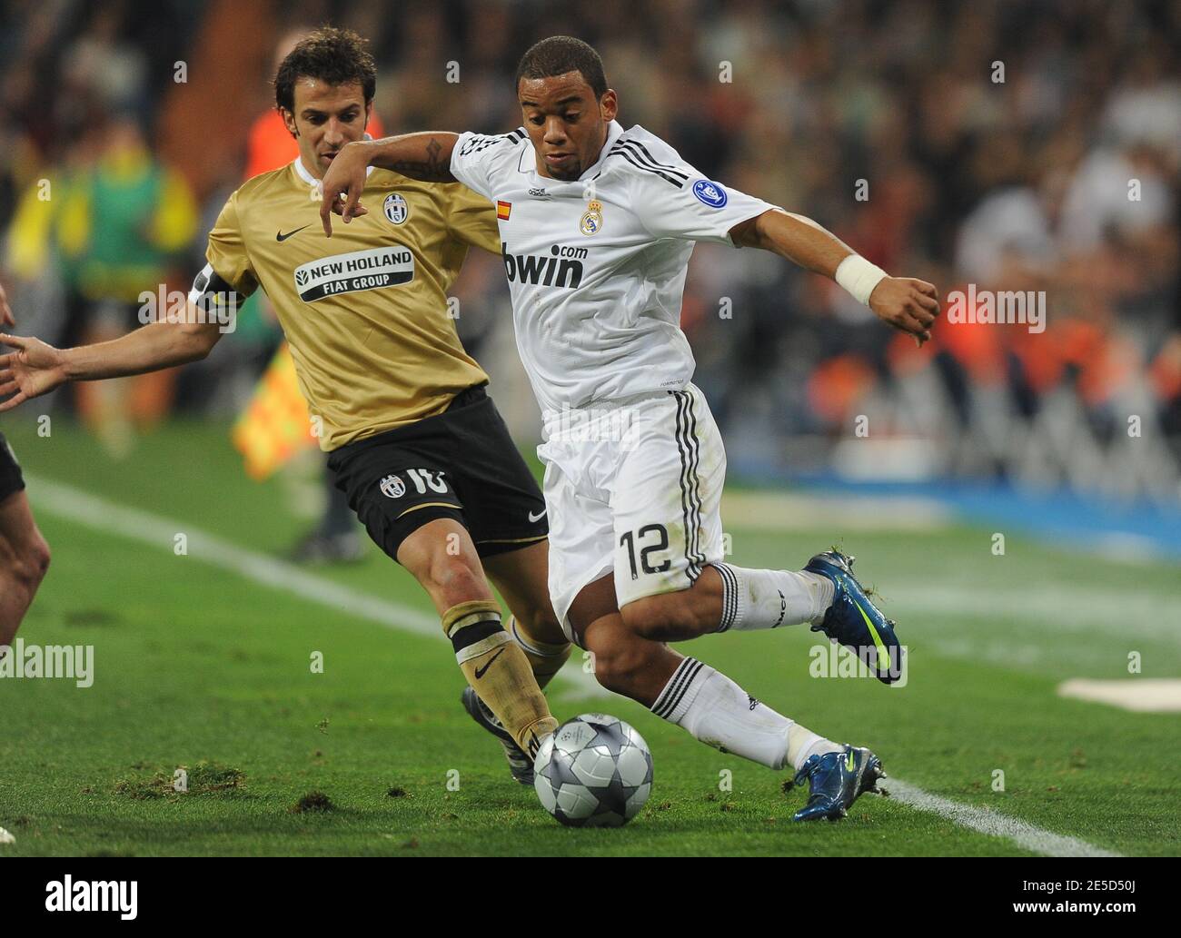 Marcelo real madrid 2008 hi-res stock photography and images - Alamy