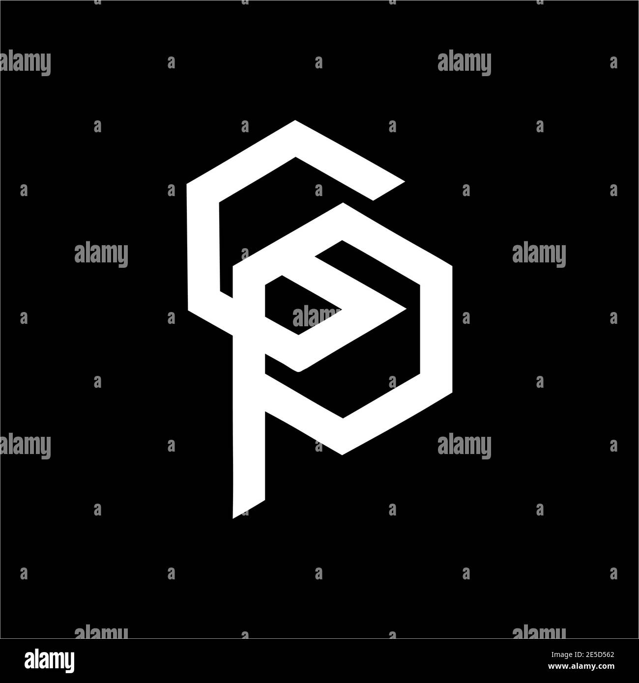 simple CP, GP, COP initials company logo Stock Vector Image & Art - Alamy