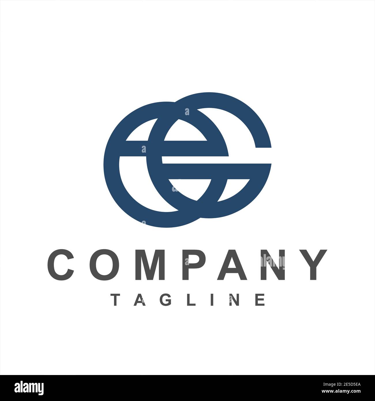 Ecg marketing logo hi-res stock photography and images - Alamy