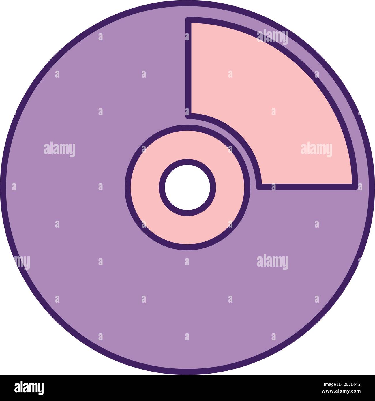 cd on a white background Stock Vector Image & Art - Alamy