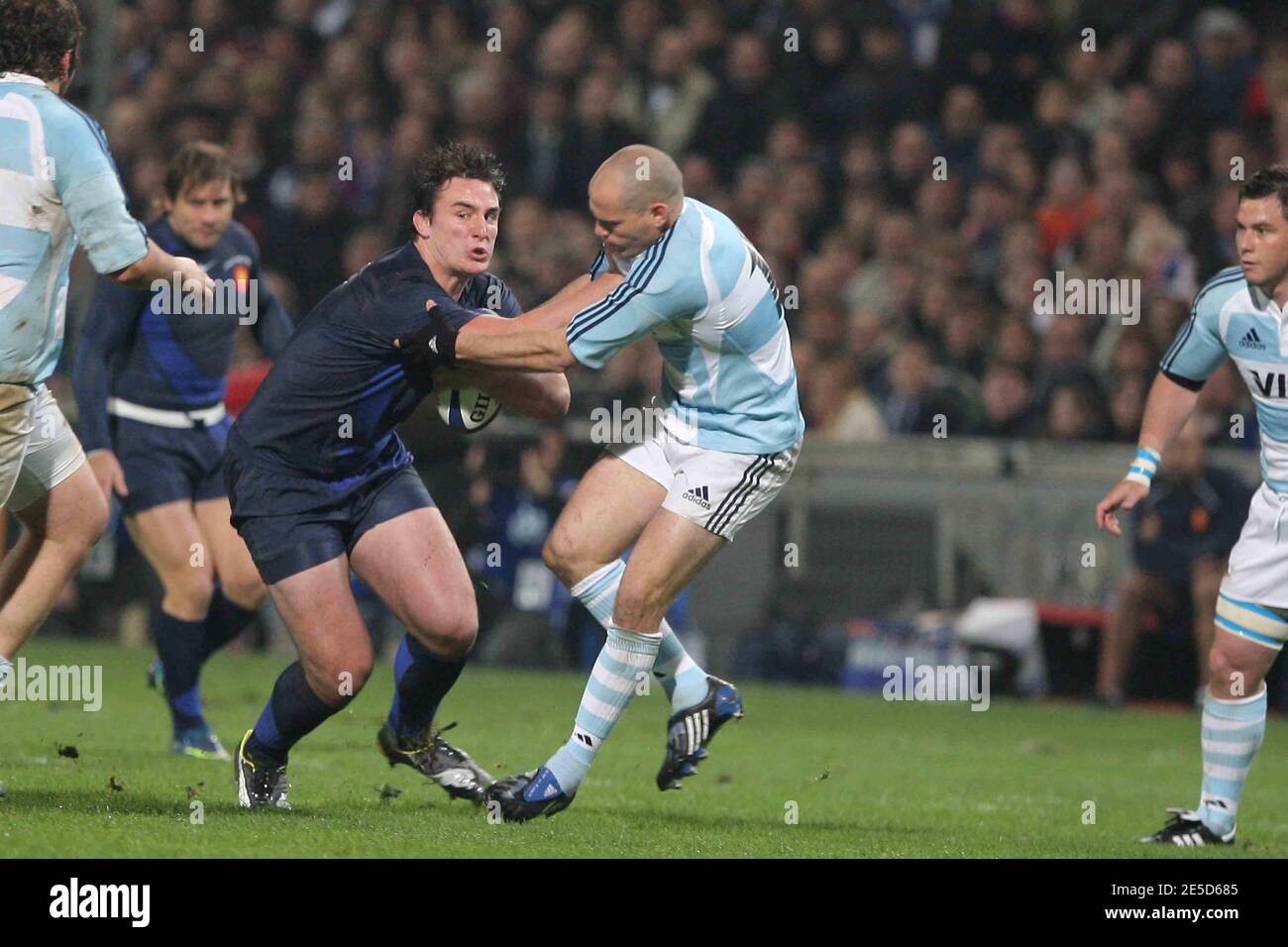 France's number 8 Louis Picamoles during the international friendly ...