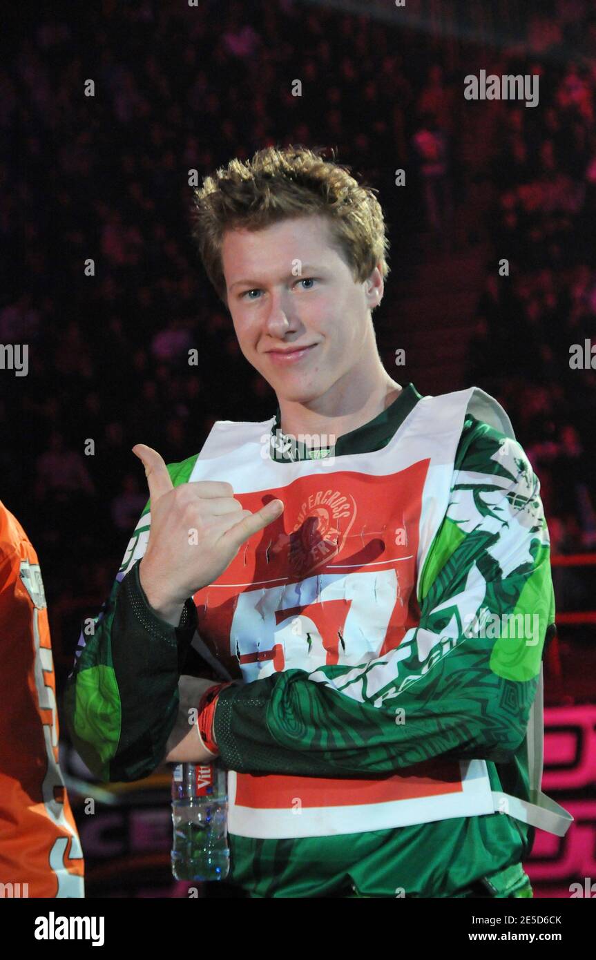 USA's Jacob Marsack during the 26th French Supercross motorcycling race ...