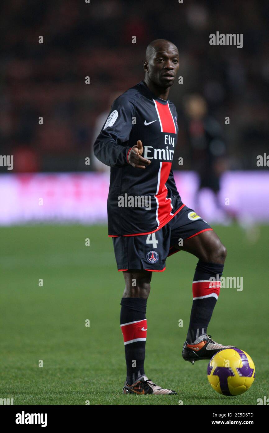 PSG player Claude Makelele during the French First League Soccer match ...