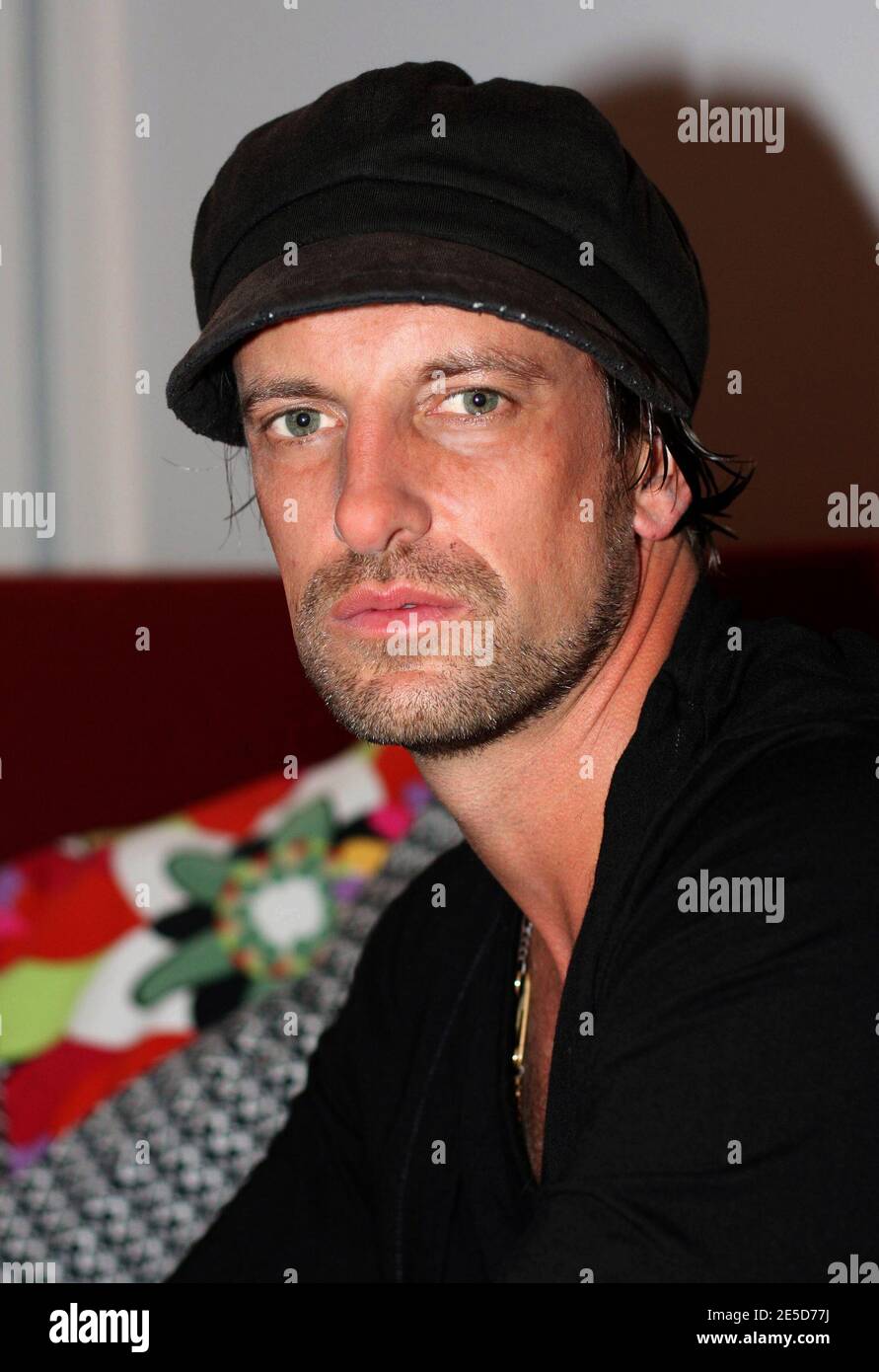 EXCLUSIVE, Canadian singer Daniel Powter poses for our photographer ...