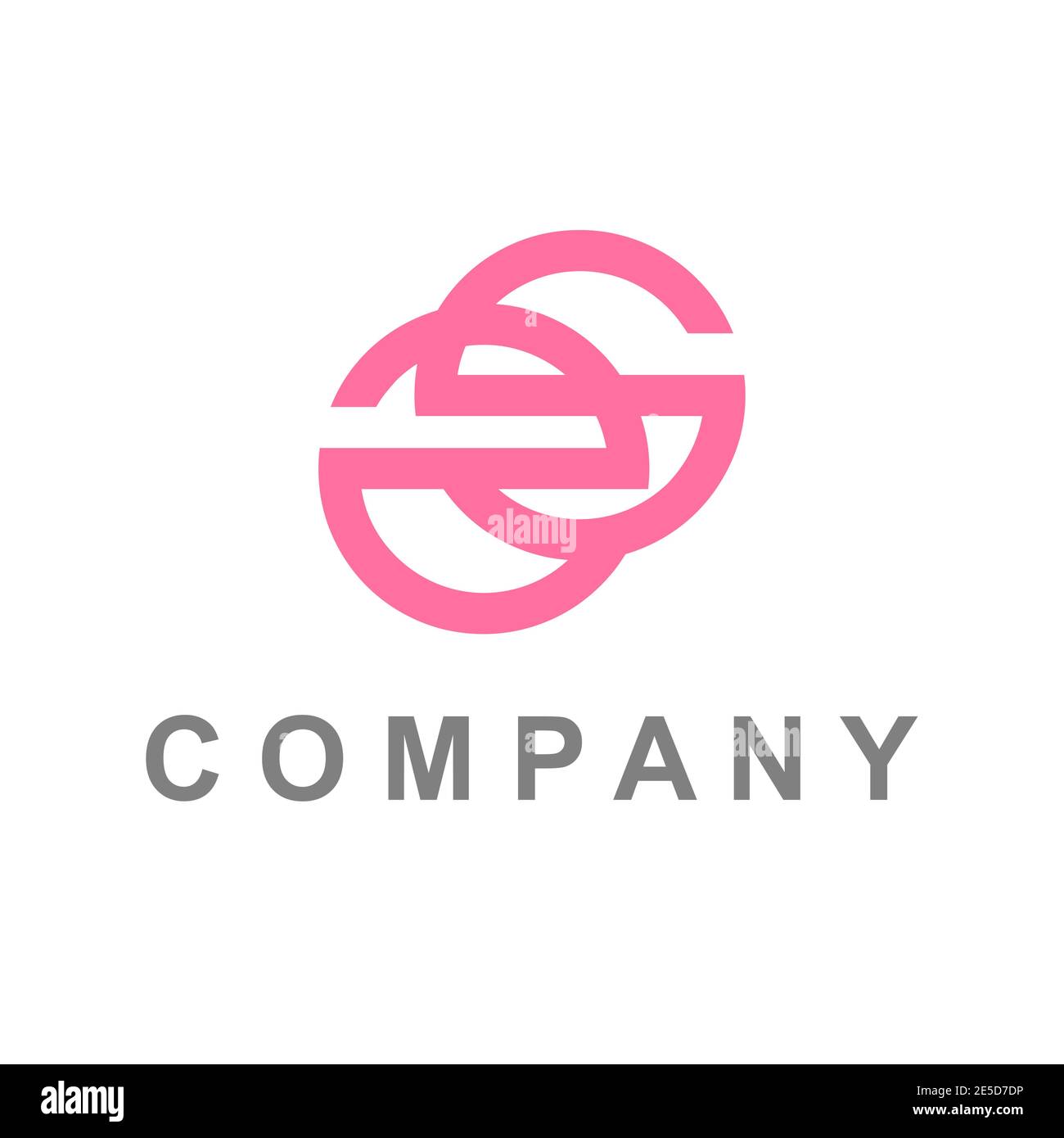 ZS, SS, ZGS, ZES initials simple geometric logo Stock Vector Image ...