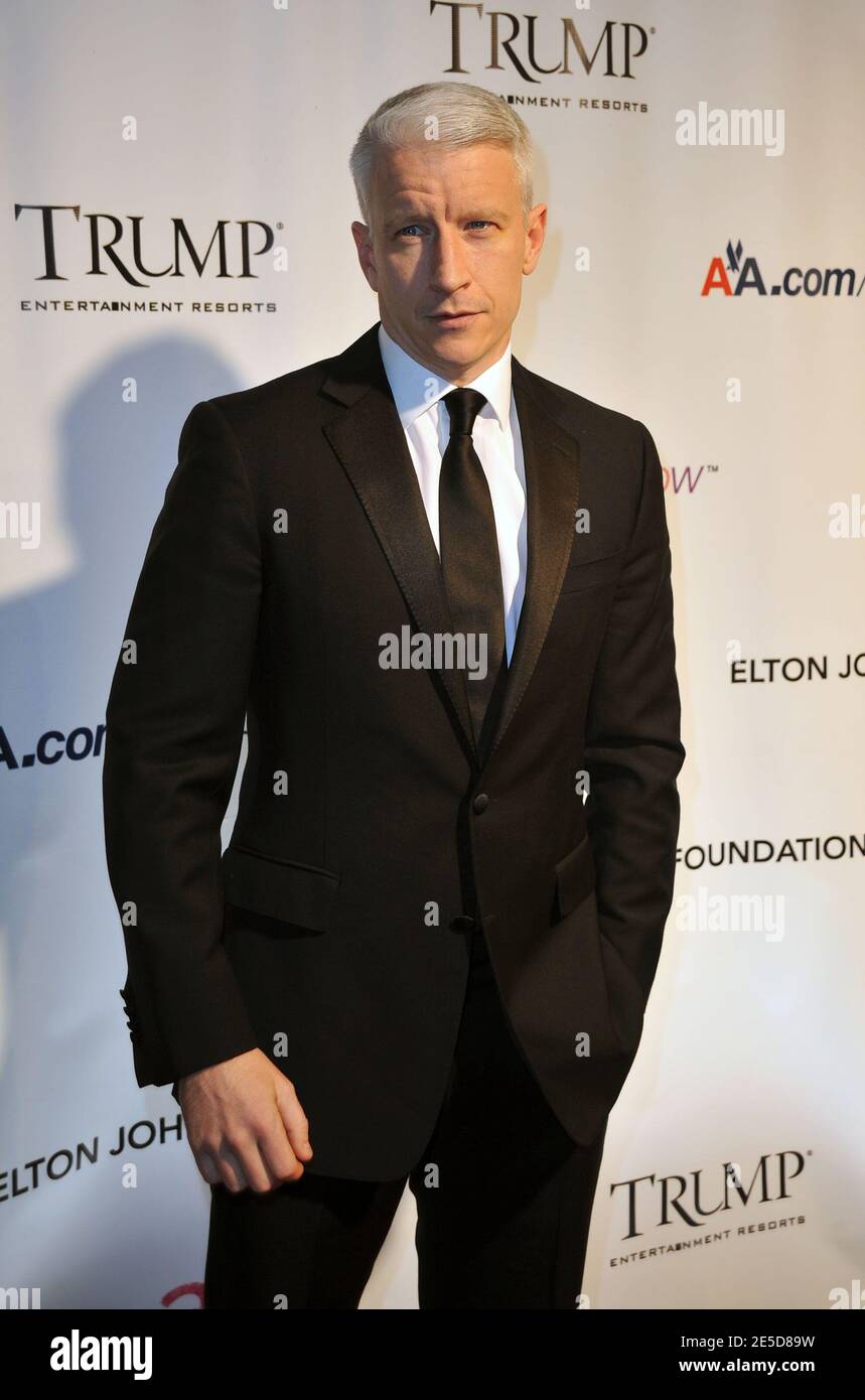 CNN anchor Anderson Cooper arriving for 'An Enduring Vision', the ...