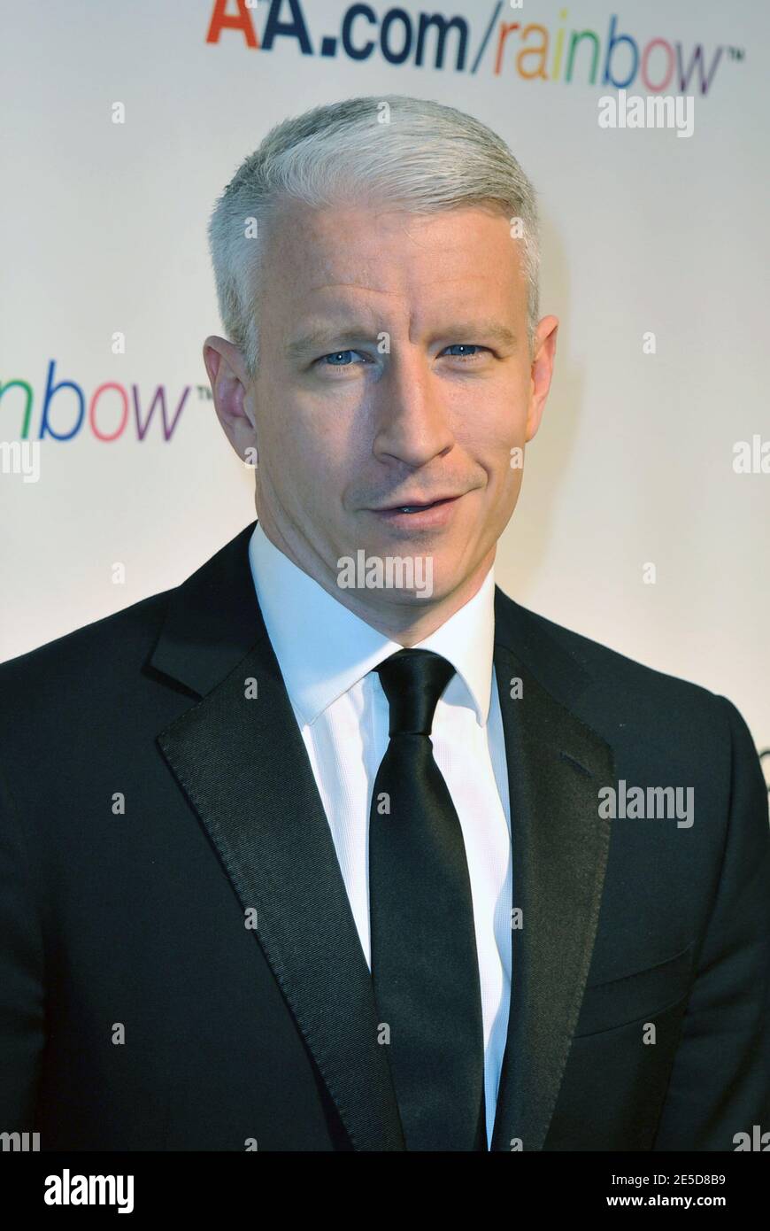 CNN anchor Anderson Cooper arriving for 'An Enduring Vision', the ...