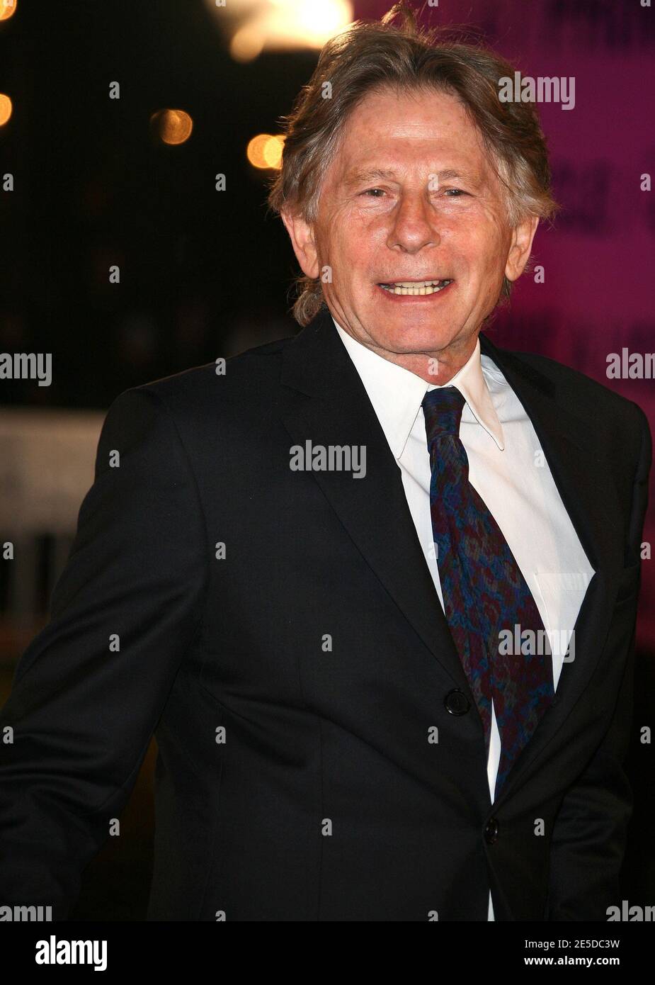 Director Roman Polanski arriving on the red carpet before the screening ...