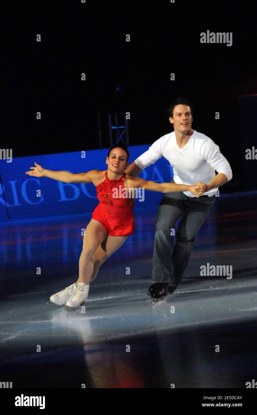 Canada's Meagan Duhamel and Craig Buntin performs on the exhibition day ...