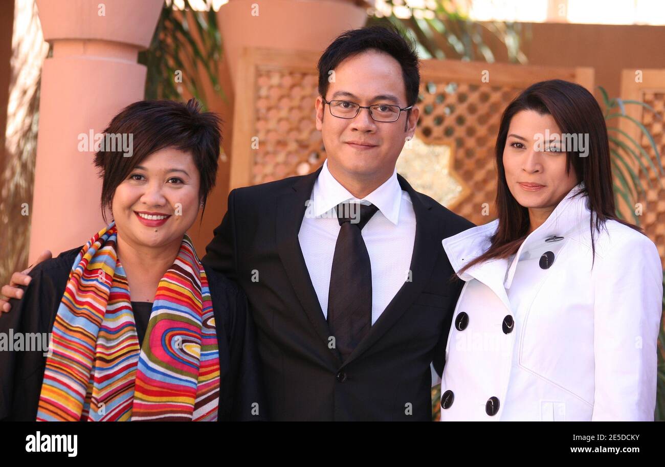 Actresses Mylene Dizon and Eugenia Domingo and Director Chris Martinez ...