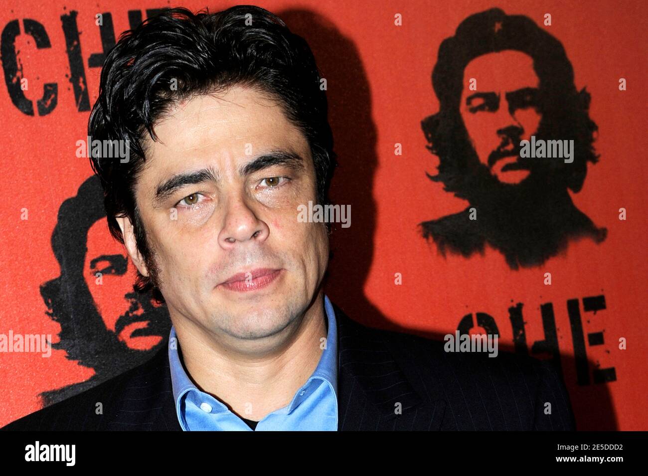 Benicio Del Toro attends the premiere of 'Che' held at the UGC Normandy ...