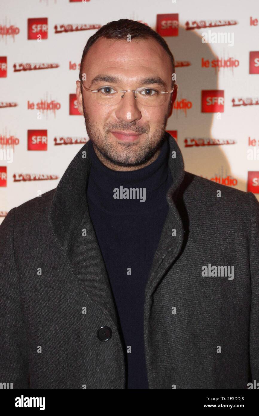 EXCLUSIVE -French TV presenter Alexandre Devoise attends the SFR party ...