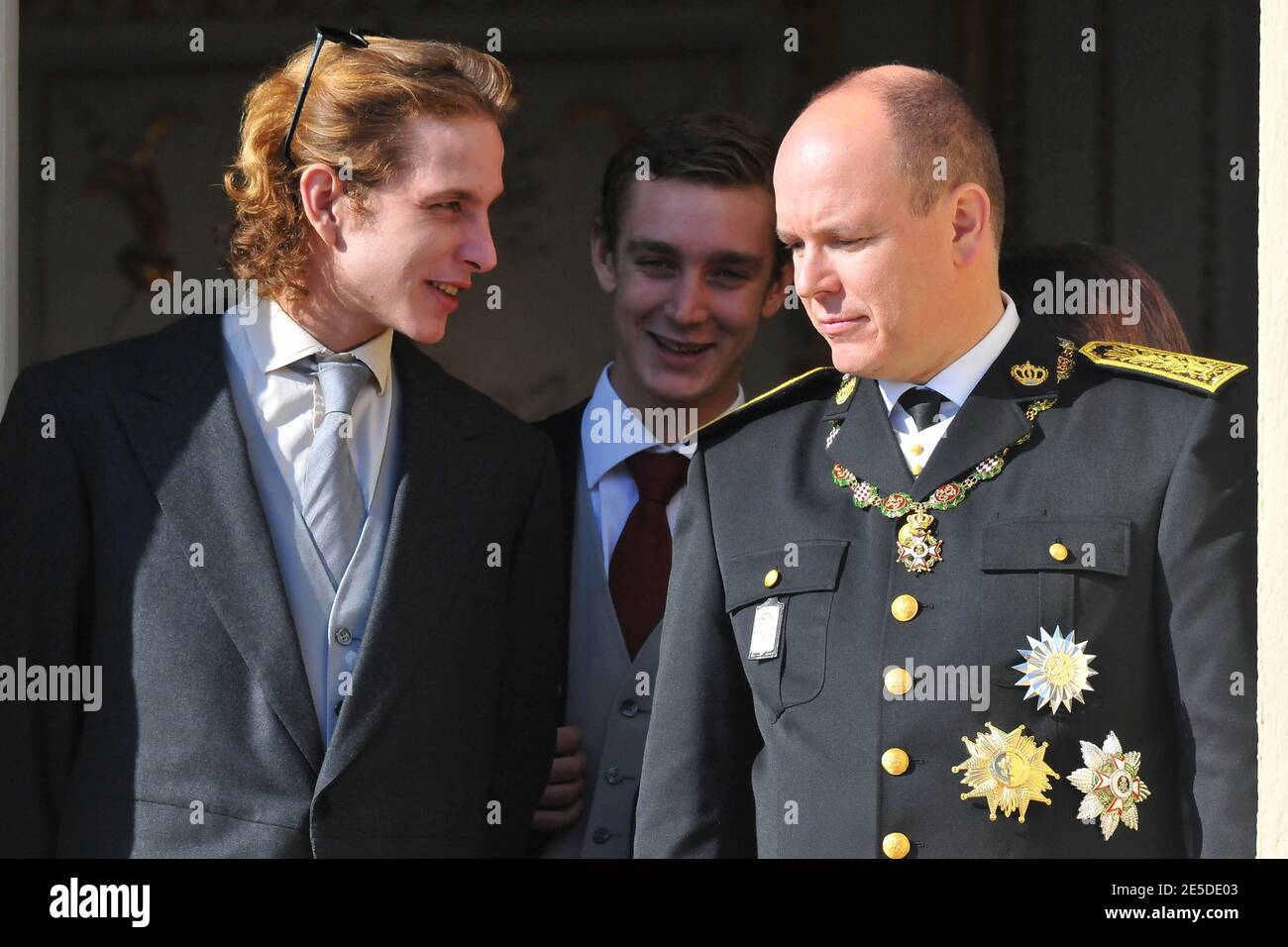 Prince Albert II of Monaco, Andrea Casiraghi, Pierre Casiraghi ...