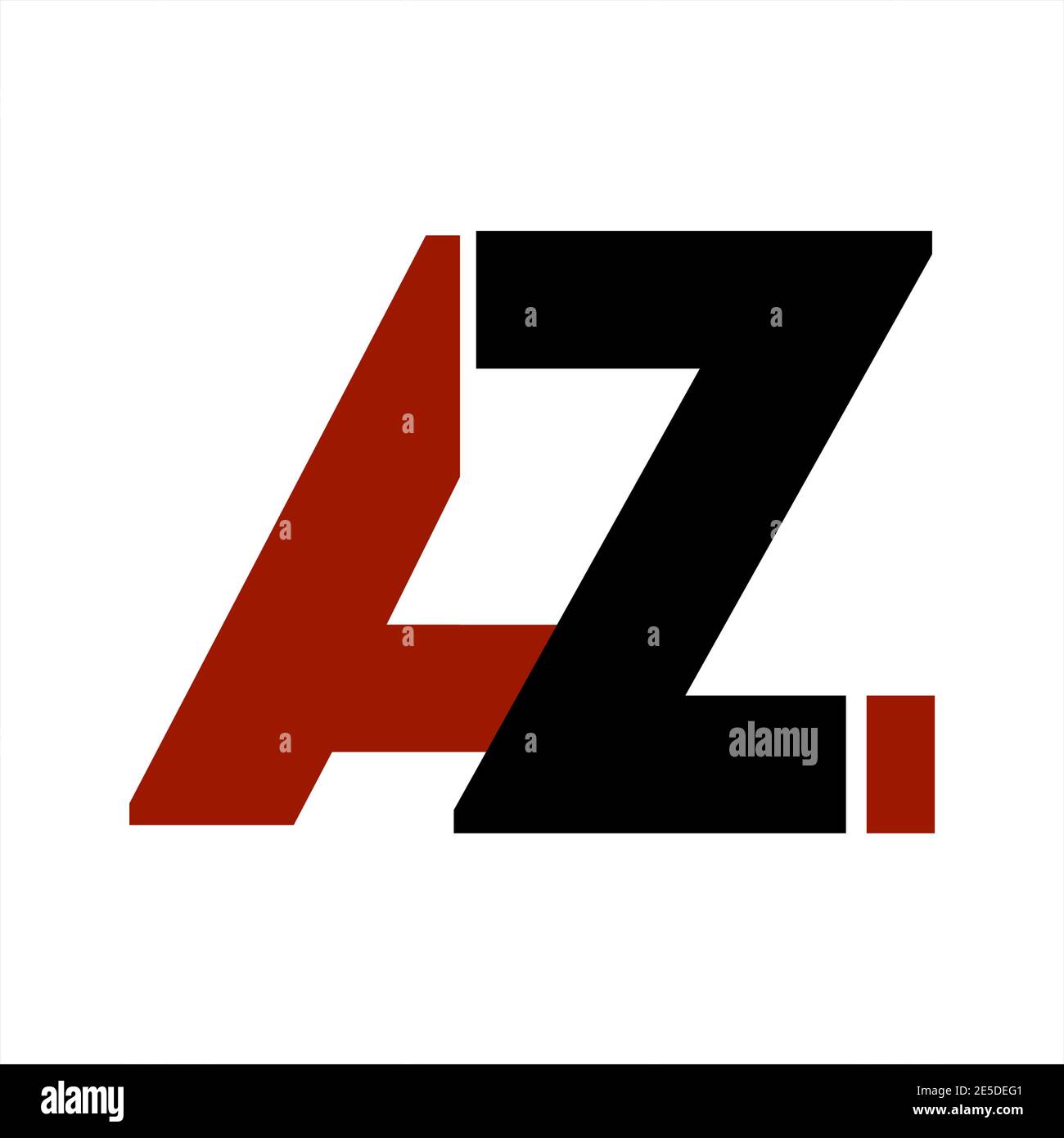 Az initials logo Cut Out Stock Images & Pictures - Alamy