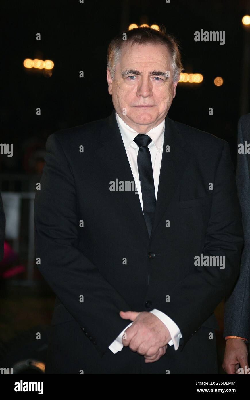 Actor Brian Cox walking the red carpet to attend the British delegation ...