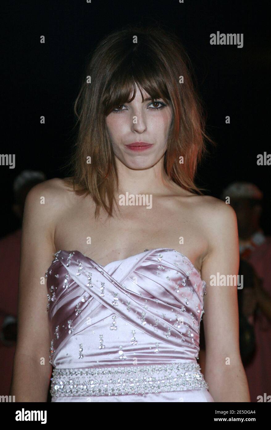 Actress Lou Doillon arriving at the Dior party during the 8th ...