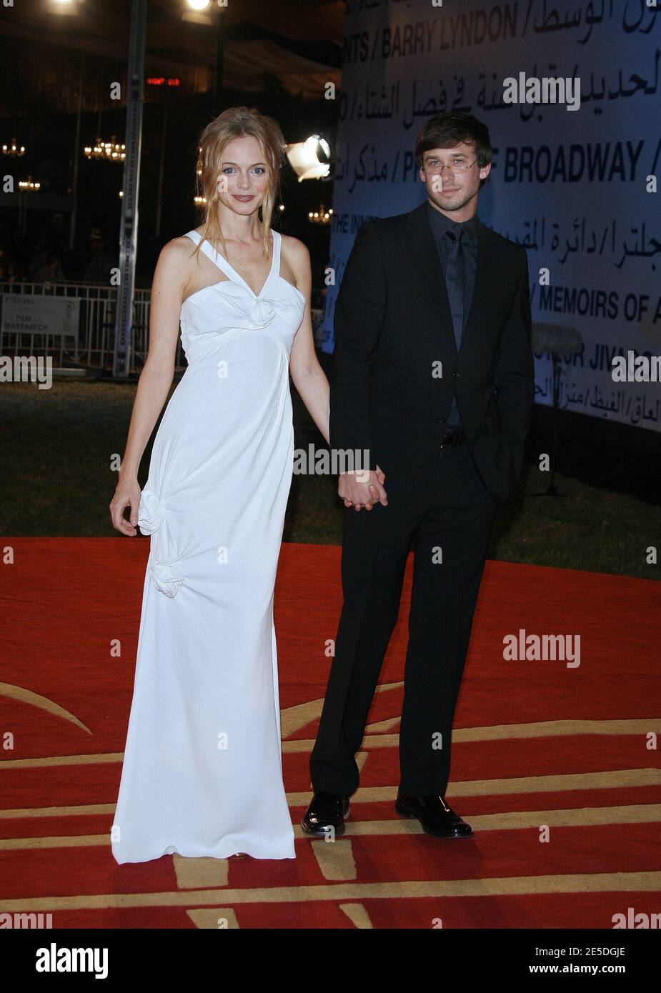 Heather graham and boyfriend hi-res stock photography and images - Alamy