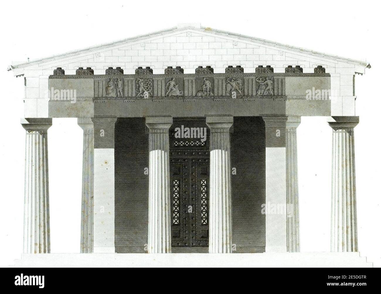 Metopes Cut Out Stock Images & Pictures - Alamy