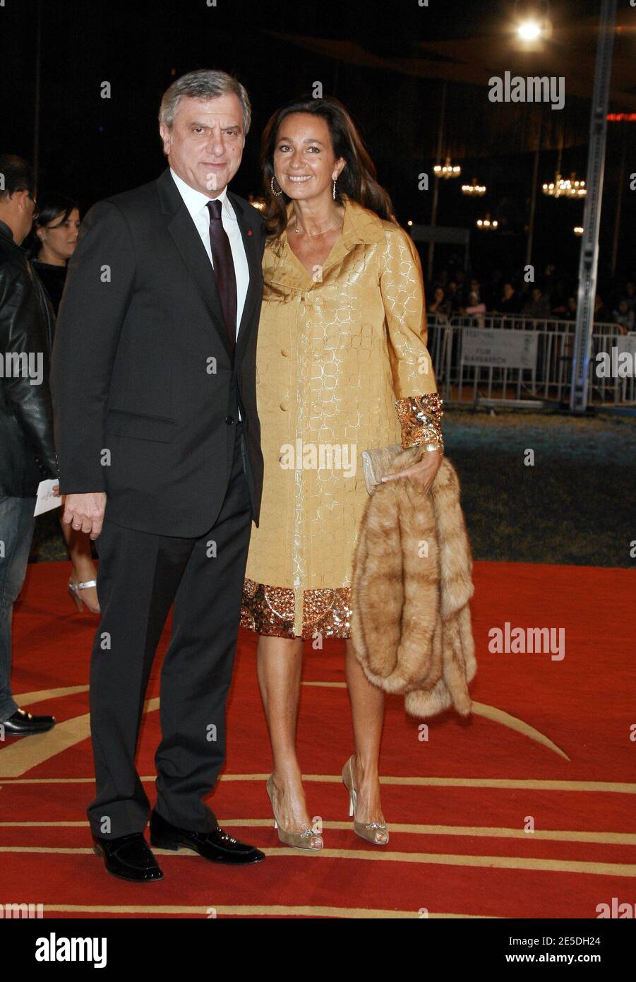Chairman's Dior Sydney Toledano and his wife arriving for the 8th ...