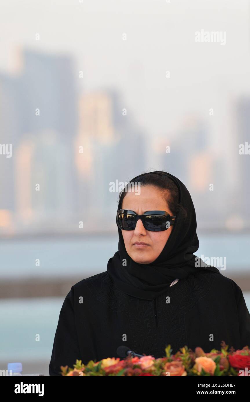 Qatar Princess Sheikha Mayassa Bint Hamad Al Thani, Chairperson of the ...