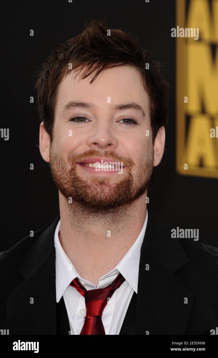 David Cook arriving for the 2008 American Music Awards held at the ...