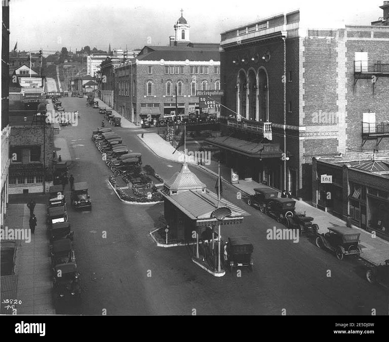 Metropolitan Square as seen from the fourth floor of the Cobb Building ...