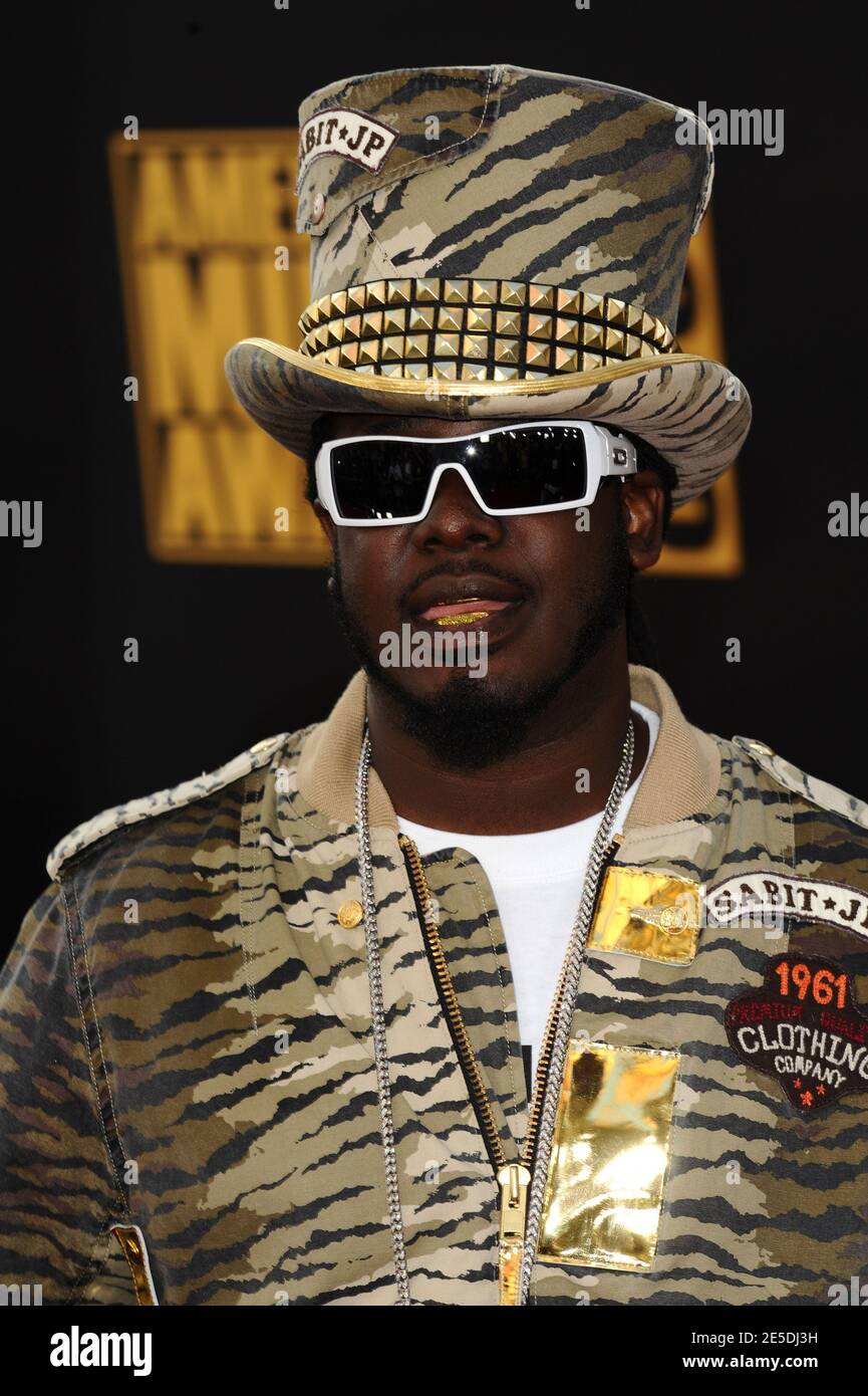 T-Pain arriving for the 2008 American Music Awards held at the Nokia ...
