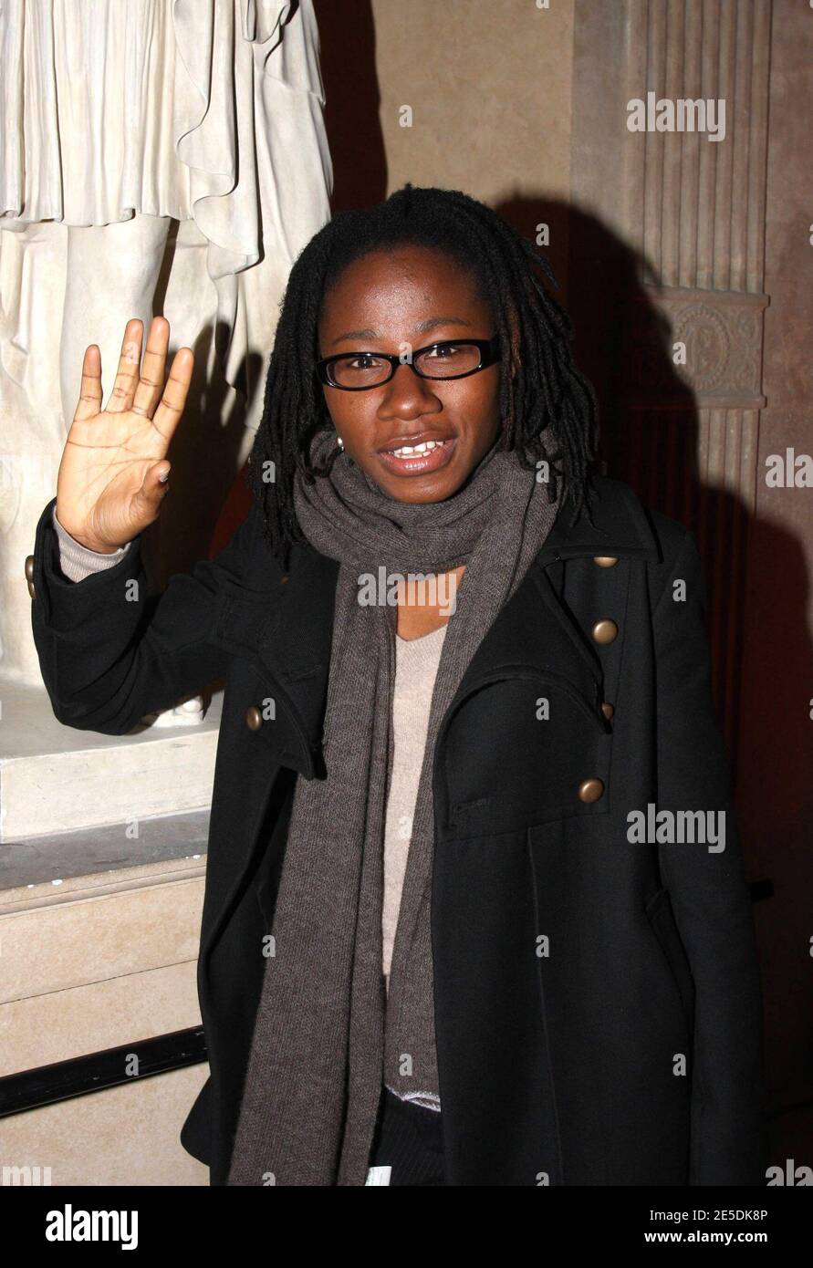 Nigerian singer Asa attending the SFR party held at the 'Studio SFR' in ...